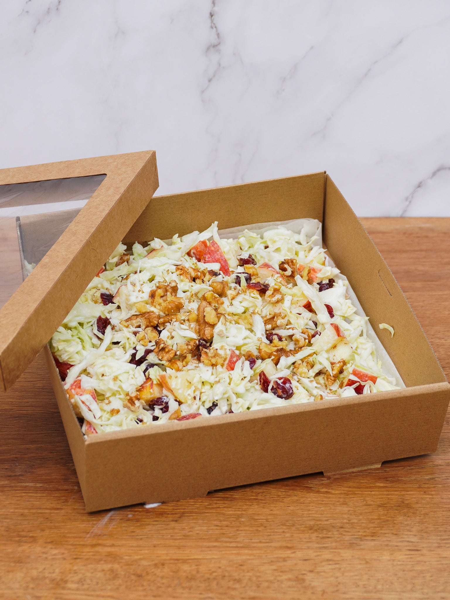 Apple, Cranberry, Walnut Slaw – Plain Vanilla Online