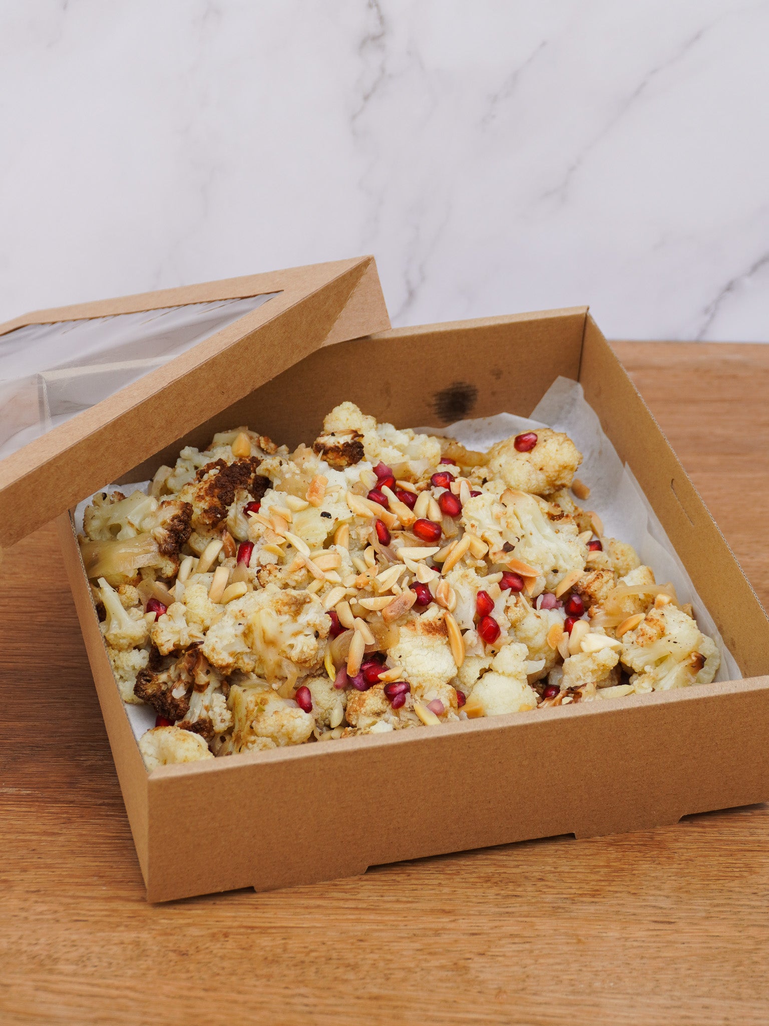 Roasted Cauliflower & Pomegranate Salad – Plain Vanilla Online