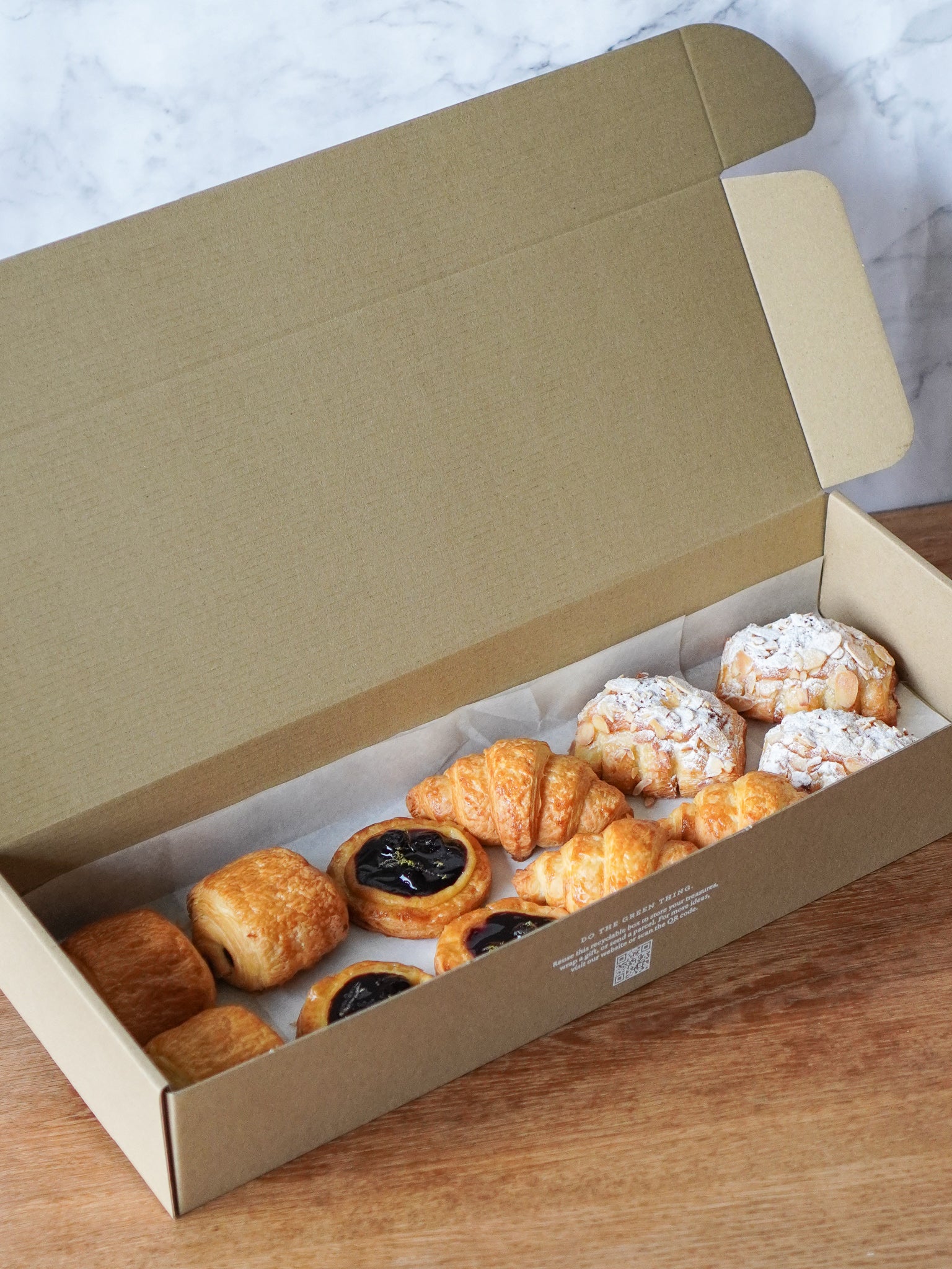 Mini Viennoiseries Box of 12 – Plain Vanilla Online