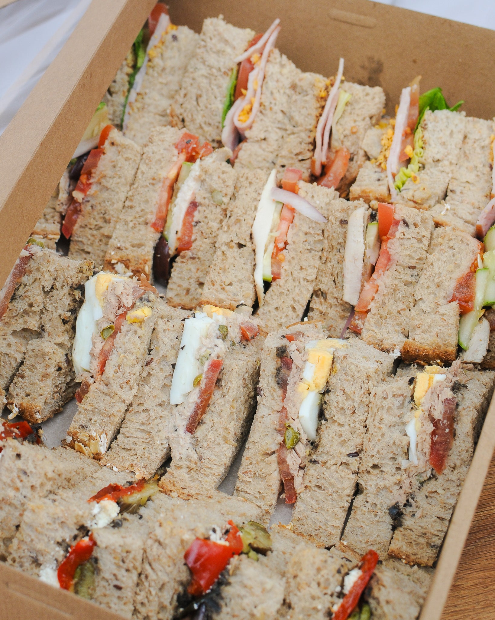 Assorted Sandwich Party Platter (20 pieces) – Plain Vanilla Online
