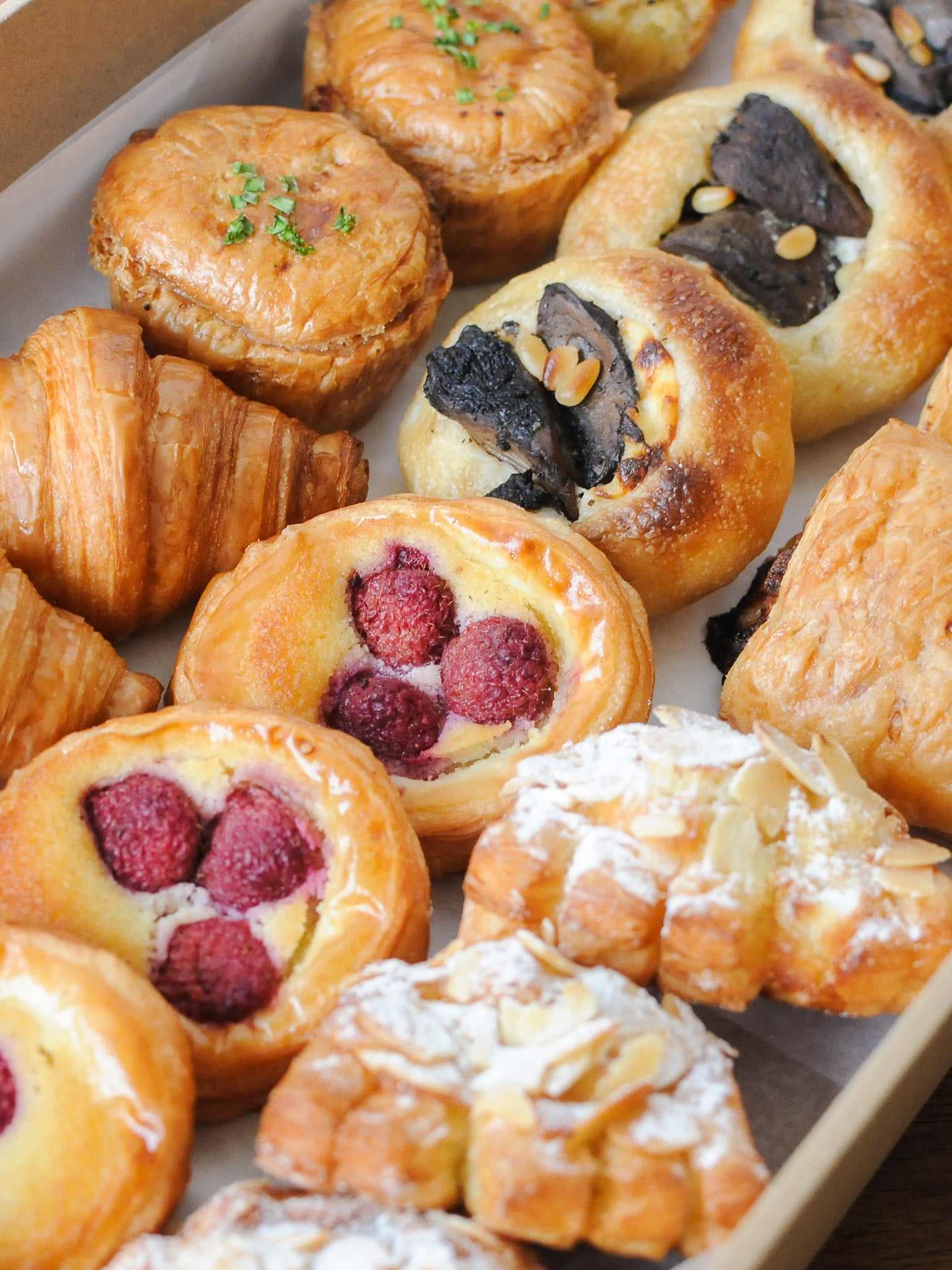 Mini Sweet & Savoury Pastries Assortment Party Platter (24 pieces ...