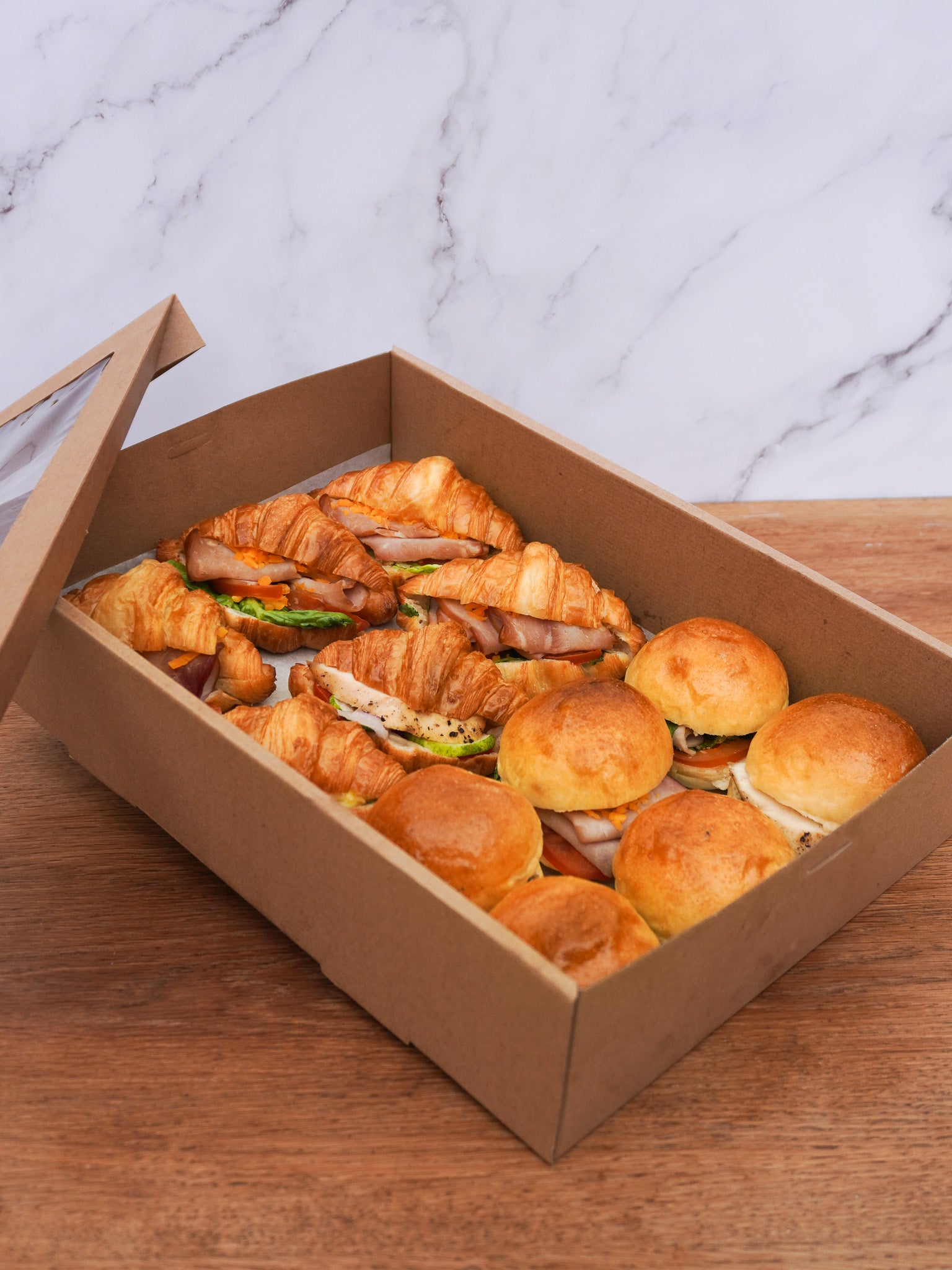 Mix and Match Sandwich Party Platter (12 pieces) – Plain Vanilla Online
