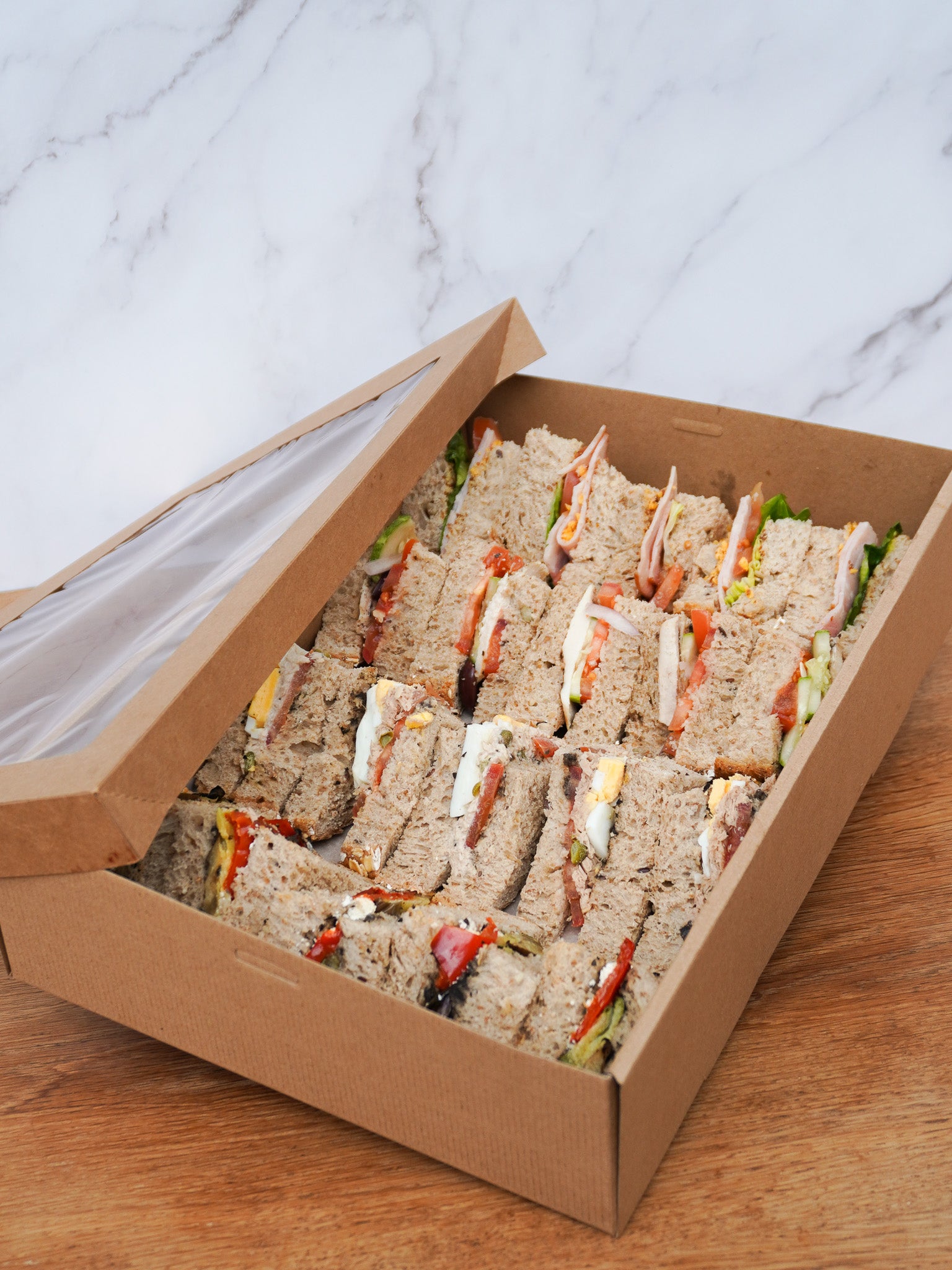 Assorted Sandwich Party Platter (20 pieces) – Plain Vanilla Online